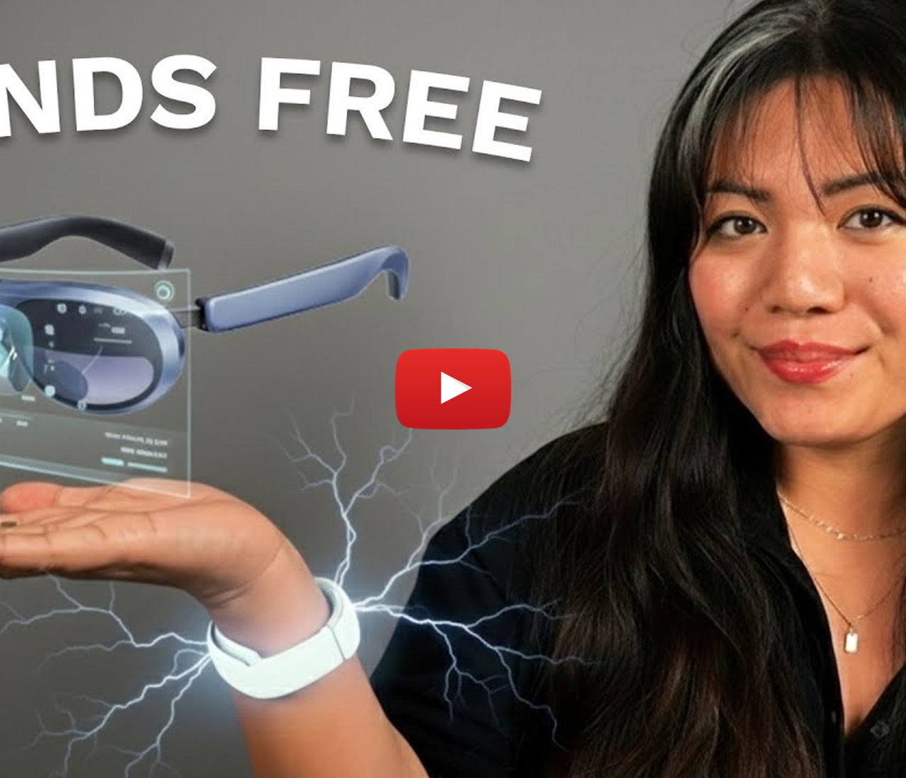 This Solves the Biggest Problem With AR Glasses. Mudra Link review by ...